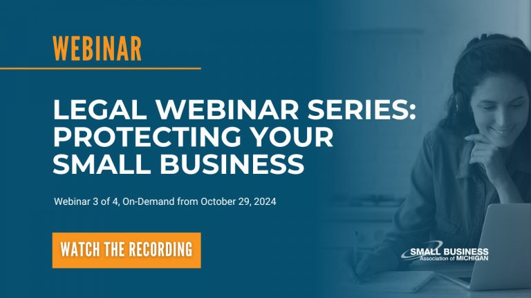 On-Demand Webinar: Protecting Your Small Business - SBAM | Small ...